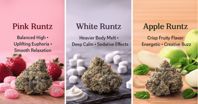 Pink Runtz Strain: Effects & THC Levels - Jolly Green Life